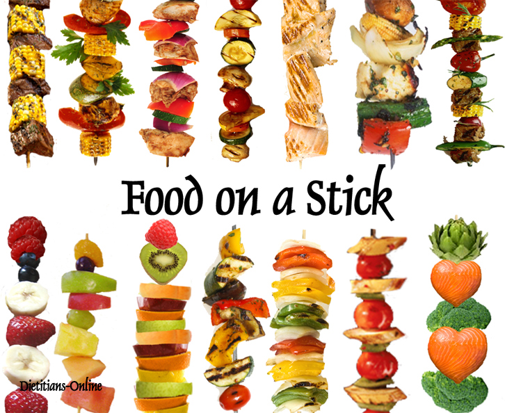Wellness News at Weighing Success: Food on a Stick Day March 28, 2011