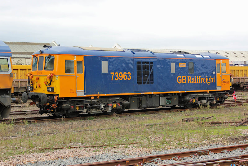 47s and other Classic Power at Southampton: New Class 73 variants at ...