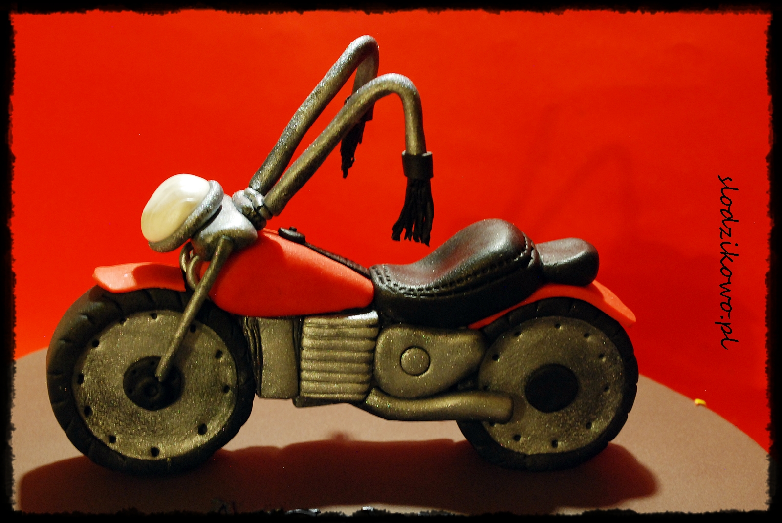 Słodzikowo: Tort z motorem