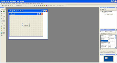 Command Button of Visual Basic 6.0