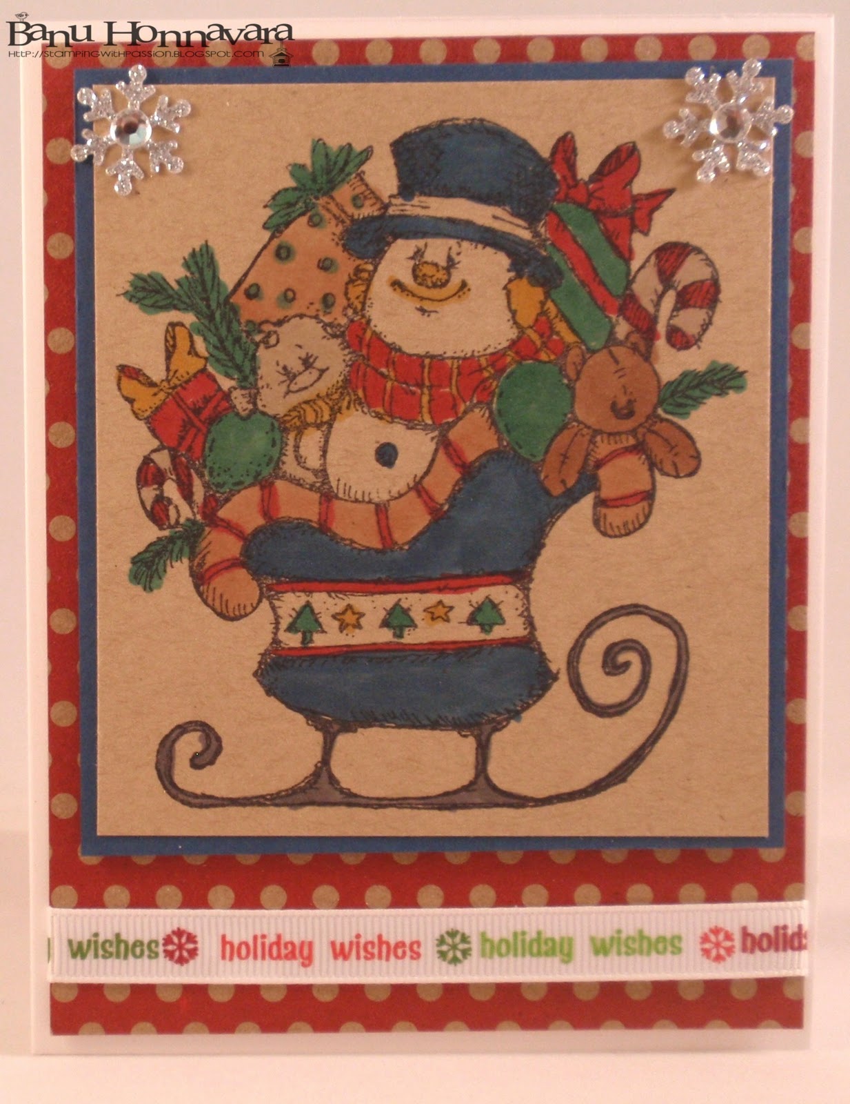 Stamping with Passion: Whipper Snapper and Penny Black Holiday Cards