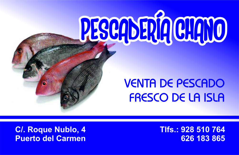 Carlos Medina: Tarjetas Pescadería Chano