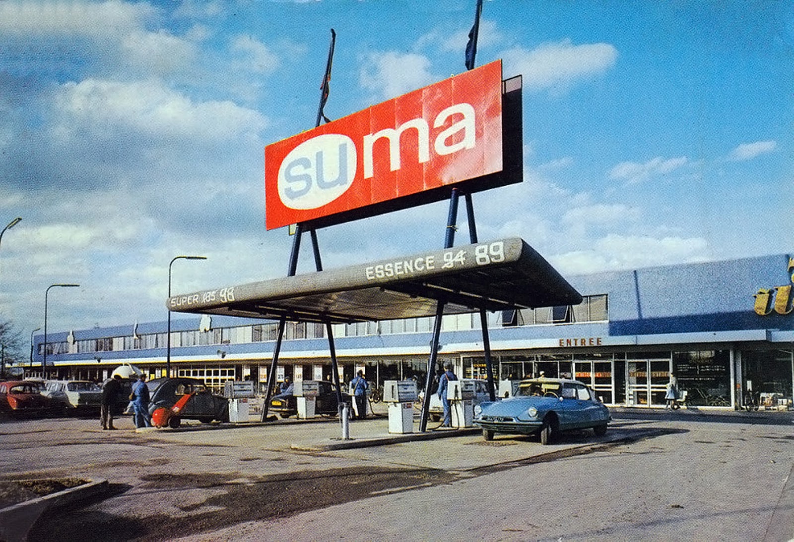 Marques disparues de la grande distribution.: Supermarchés Suma (1959-1998)