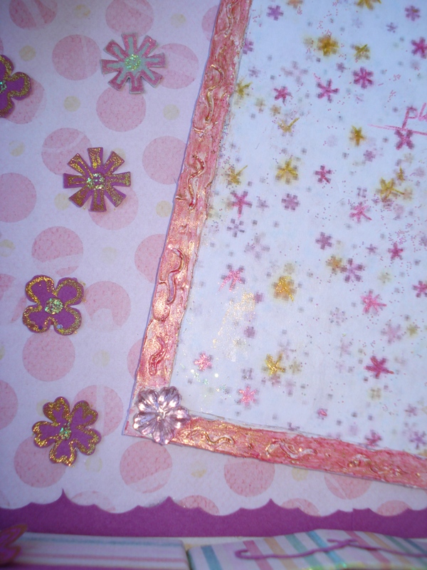 Handmade by Mika: Ενας κοριτσίστικος κόσμος σε ενα κάδρο...