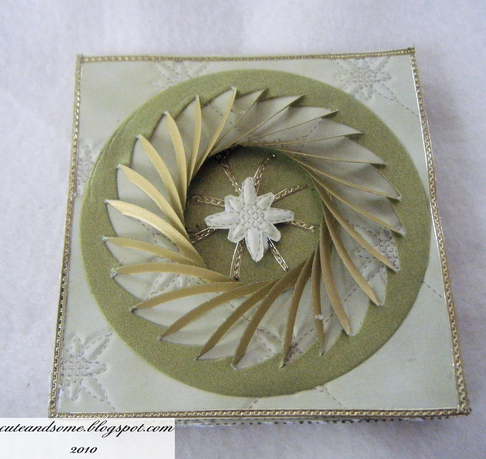 Cute and Some: AN "UNFINISHED" CARD PROJECT!