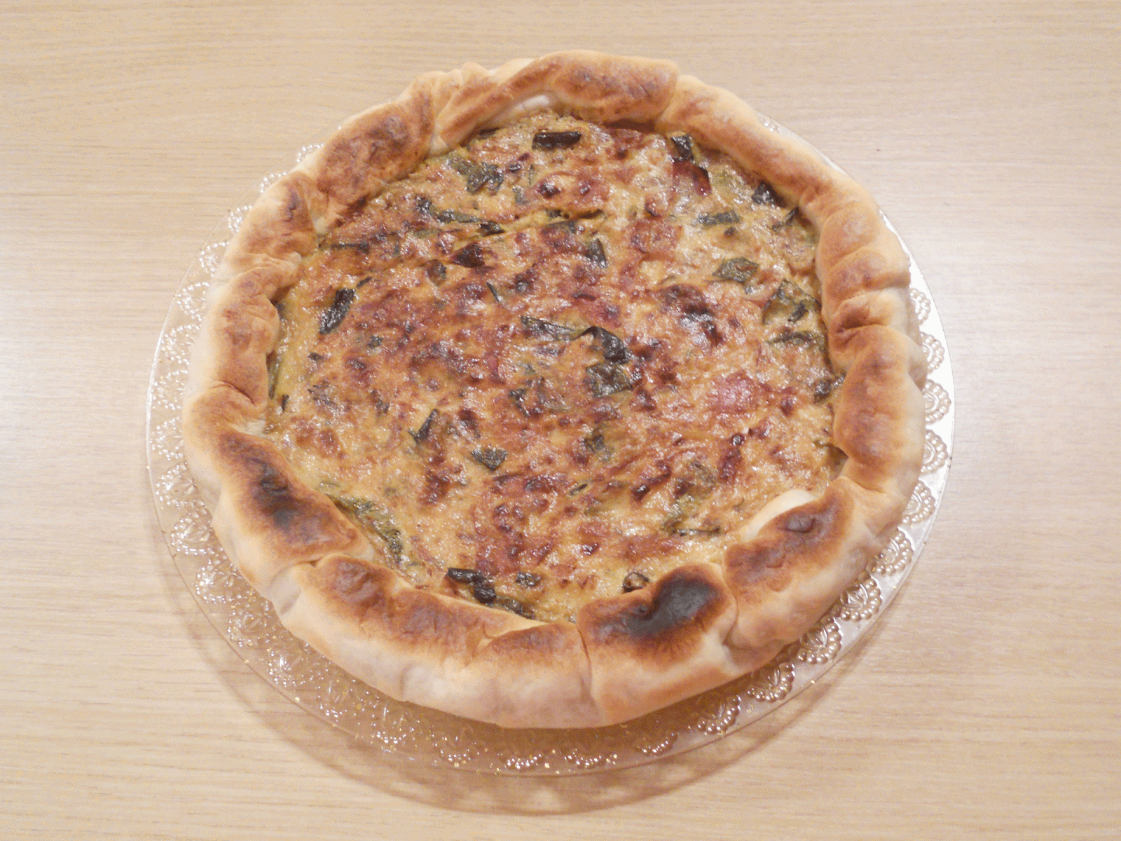La cucina di Rosy: Pizza rustica (zucchine, speck e Philadelphia)