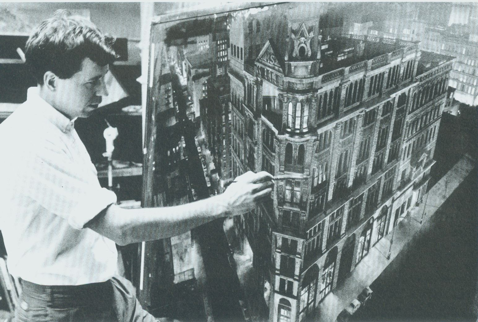 Matte Shot - a tribute to Golden Era special fx: The Artist at Work ...