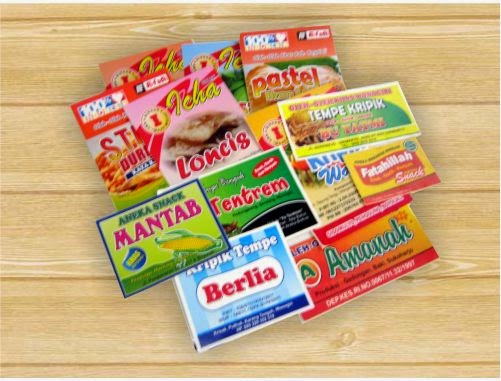 Sticker Kemasan Makanan | Cetak Sticker Murah