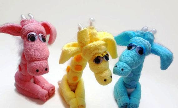 washcloth animal craft ideas ~ easy arts and crafts project ideas