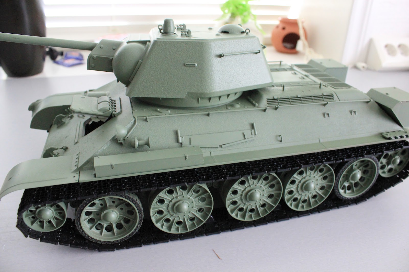 Plasticmodeling: 1:16 trumpeter t-34 part four