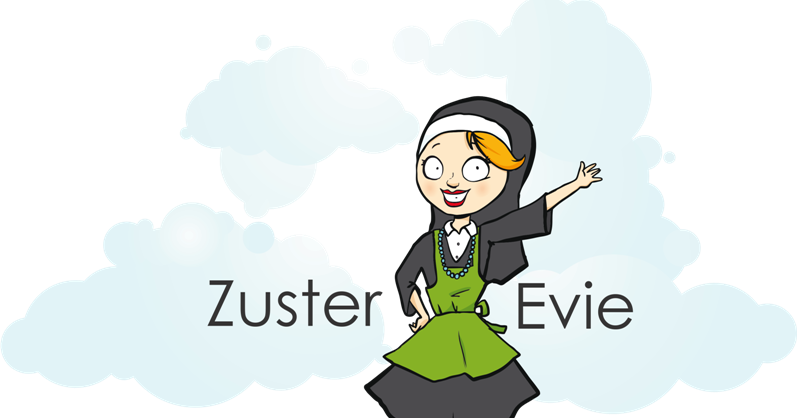 Zuster Evie: thuiswerk met hangop maken en puike potten | Het Moederbedrijf