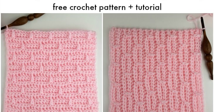 My Hobby Is Crochet: Brick Stitch & Mock Cables Block - Free Crochet ...