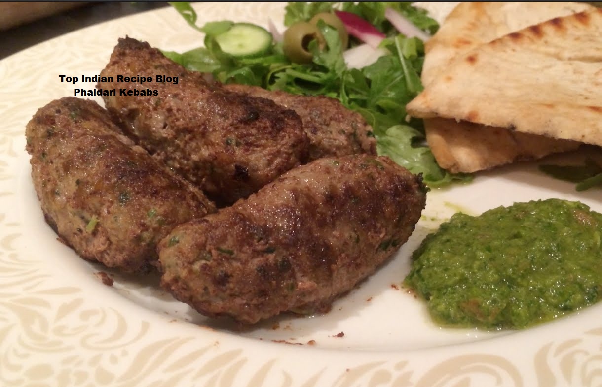 Phaldari Veg Sheek Kebabs | Top Indian Recipe Blog