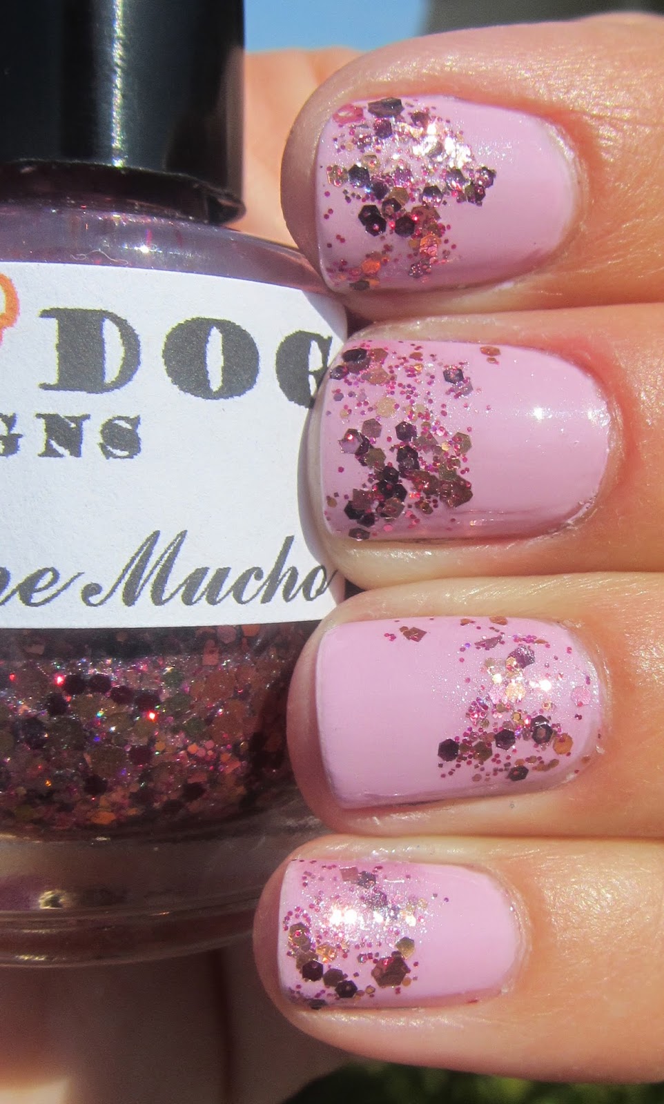 My Nail Polish Obsession: Red Dog Designs Besame Mucho