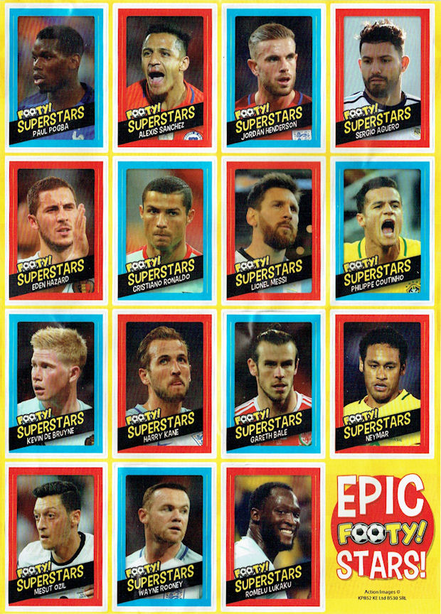 Football Cartophilic Info Exchange: Footy! magazine - Footy! Supertsars ...