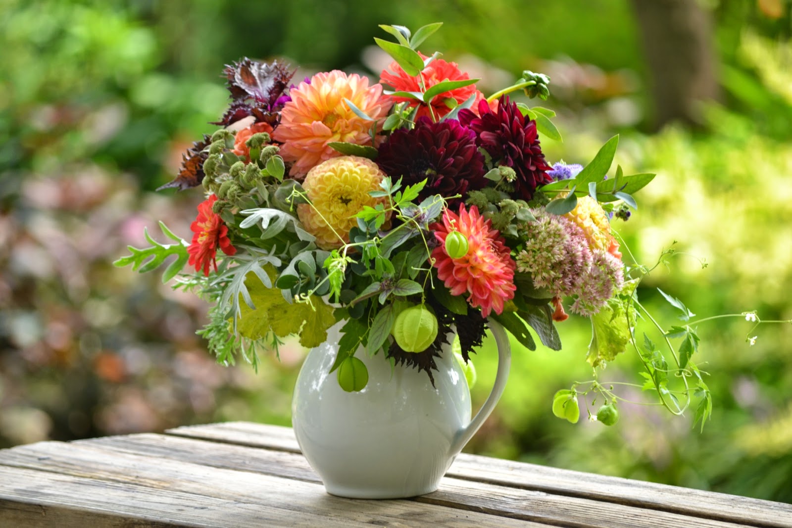 Wedding Flowers from Springwell: More Love-In-A-Puff Wedding Designs Wedding Flowers from Springwell: More Love-In-A-Puff Wedding Designs