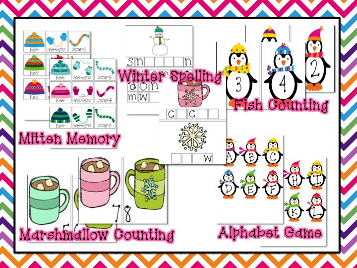 Brr! Winter Activity Bundle--Updated & Aligned with Teaching Strategies ...