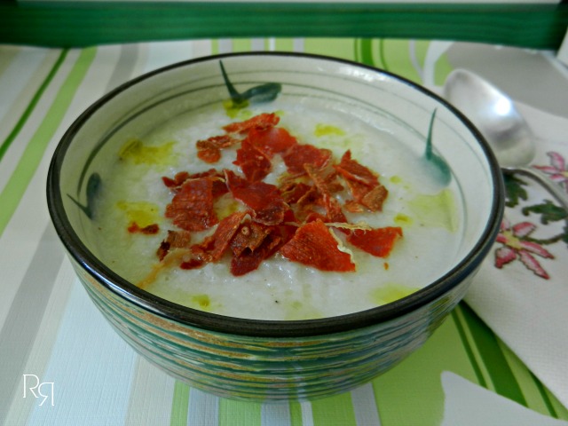 CREMA FRIA DE MELON CON JAMON. RECETA EXPRES | las recetillas de romo