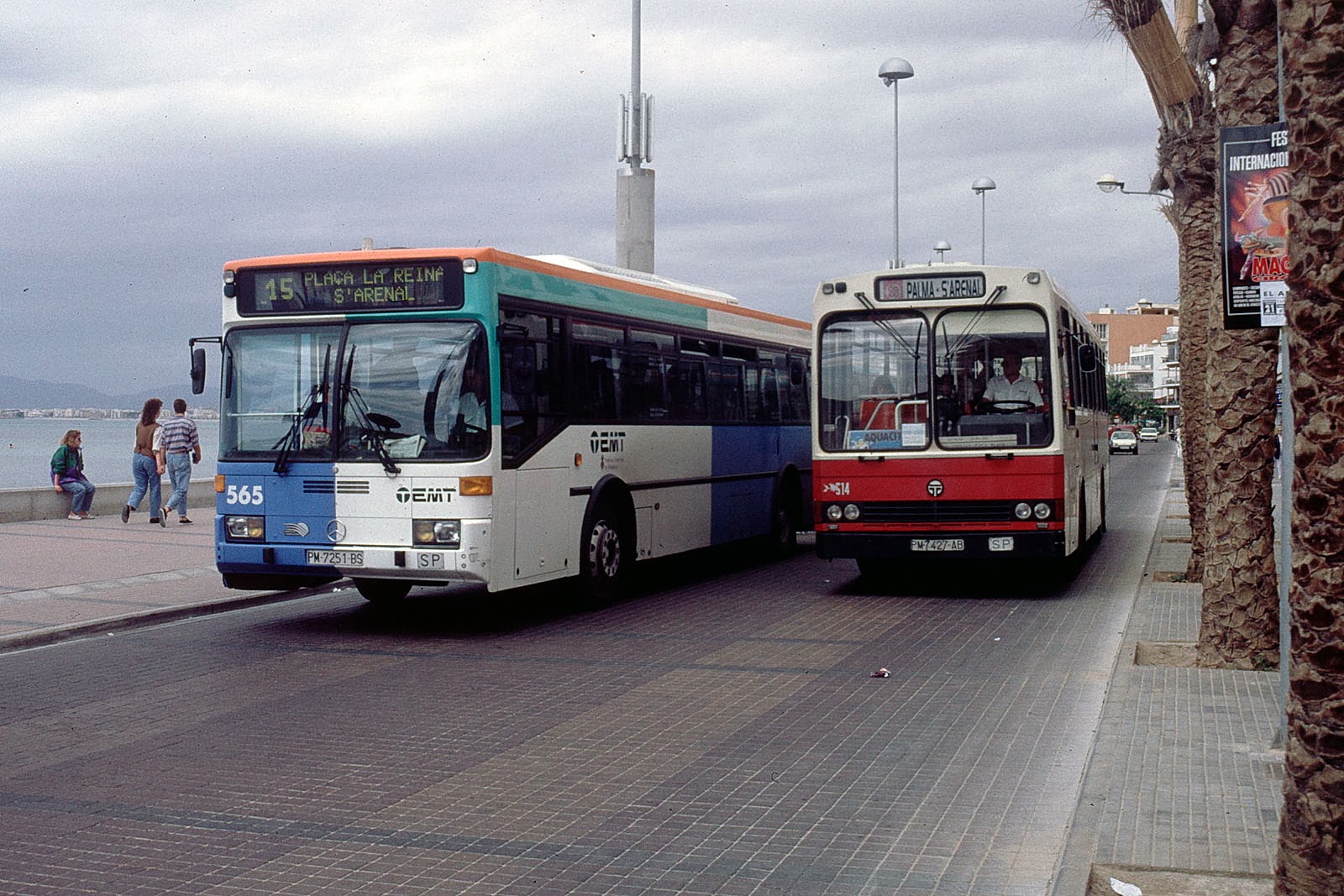 Openbaar Vervoer Wereldwijd: Autobussen op Mallorca in de jaren 80
