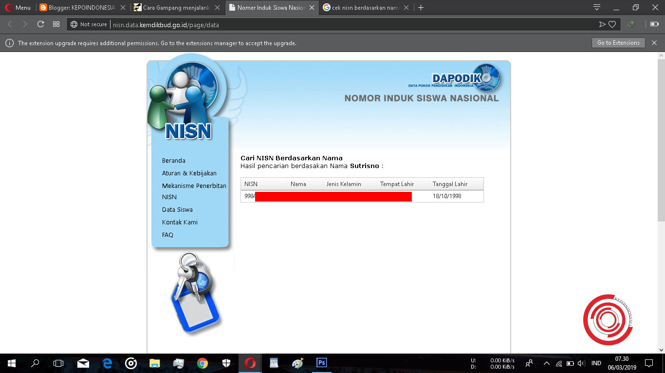 Cara Cek NISN Berdasarkan Nama Lewat Pencarian NISN - KEPOINDONESIA