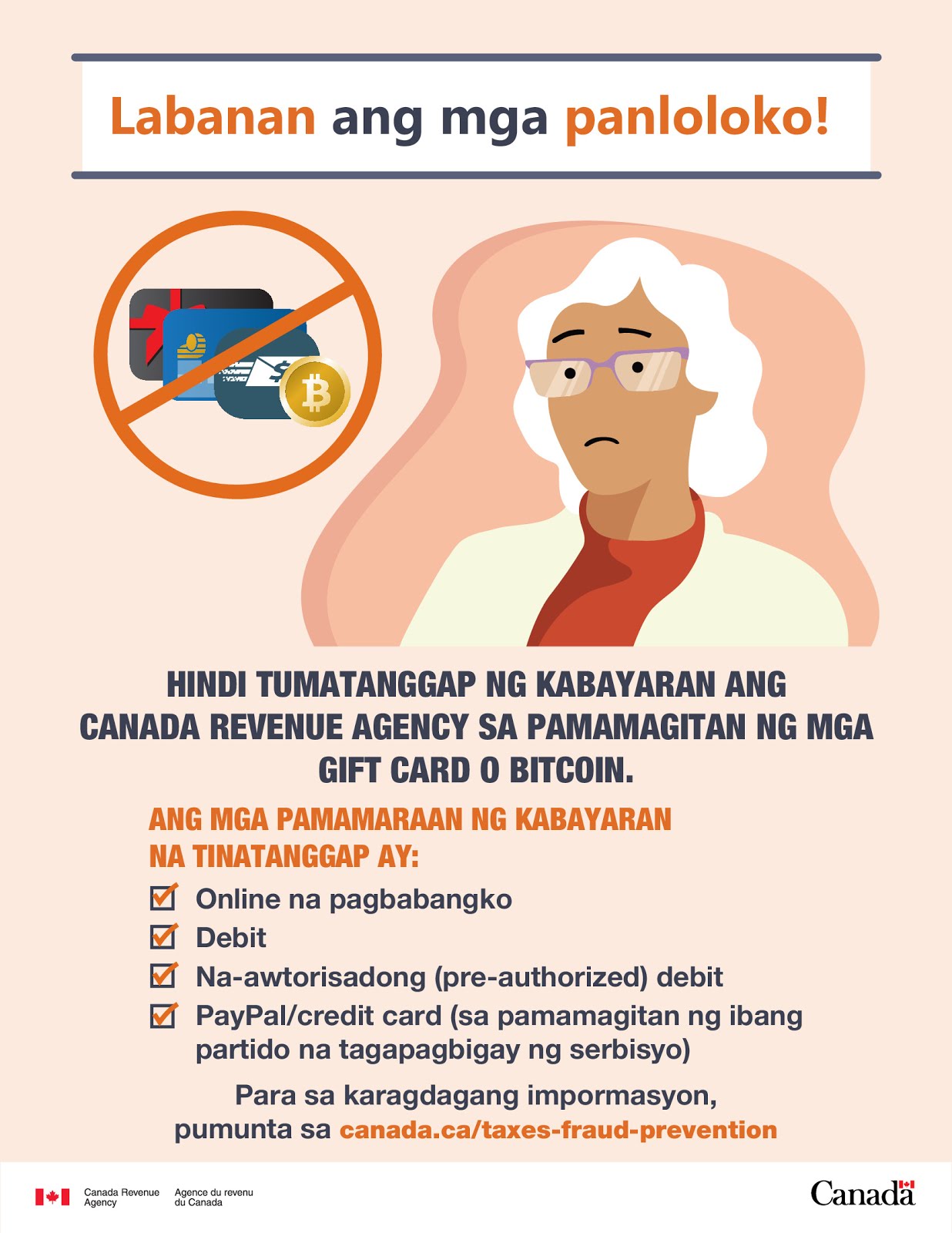 Don’t be a victim. Fight Scam, Report Fraud.