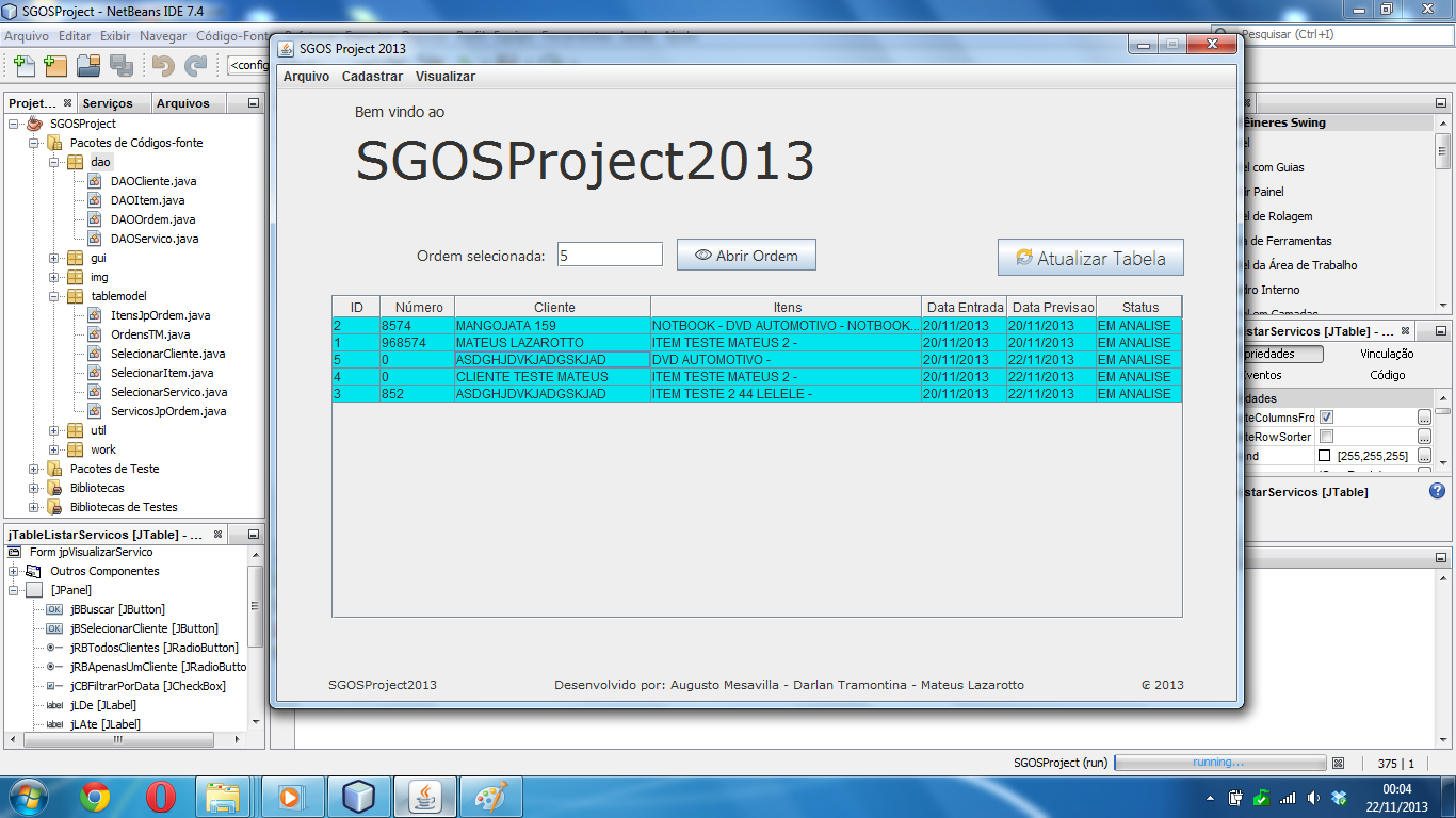 SGOS Project