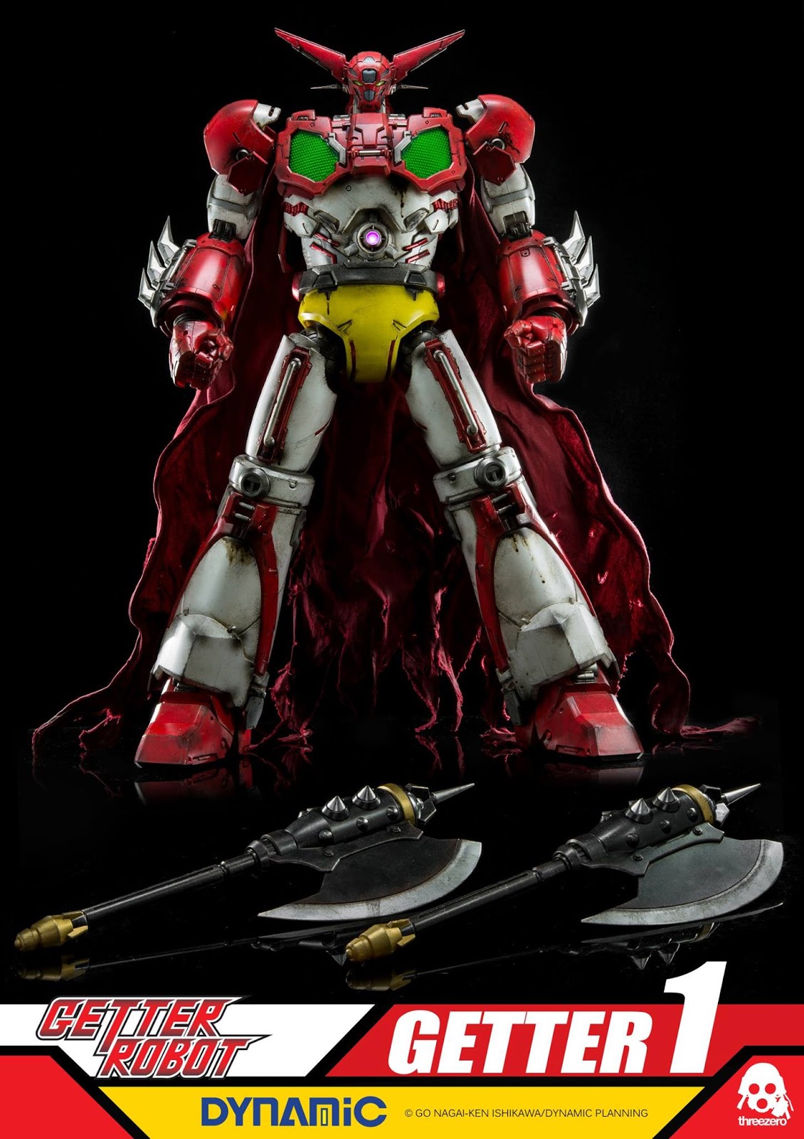 toyhaven: Pre-order ThreeZero 16-inch Getter Robot: Getter 1 ...