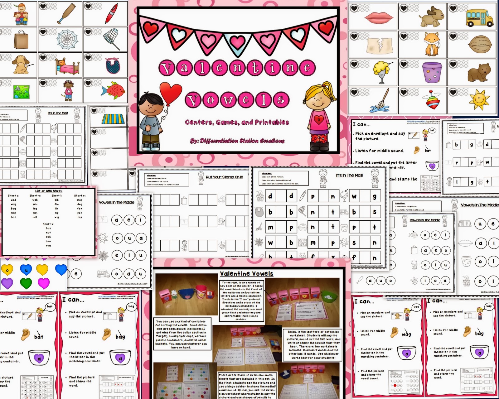 Differentiation Station Creations: Ready for Valentine's Day?? + FREEBIE