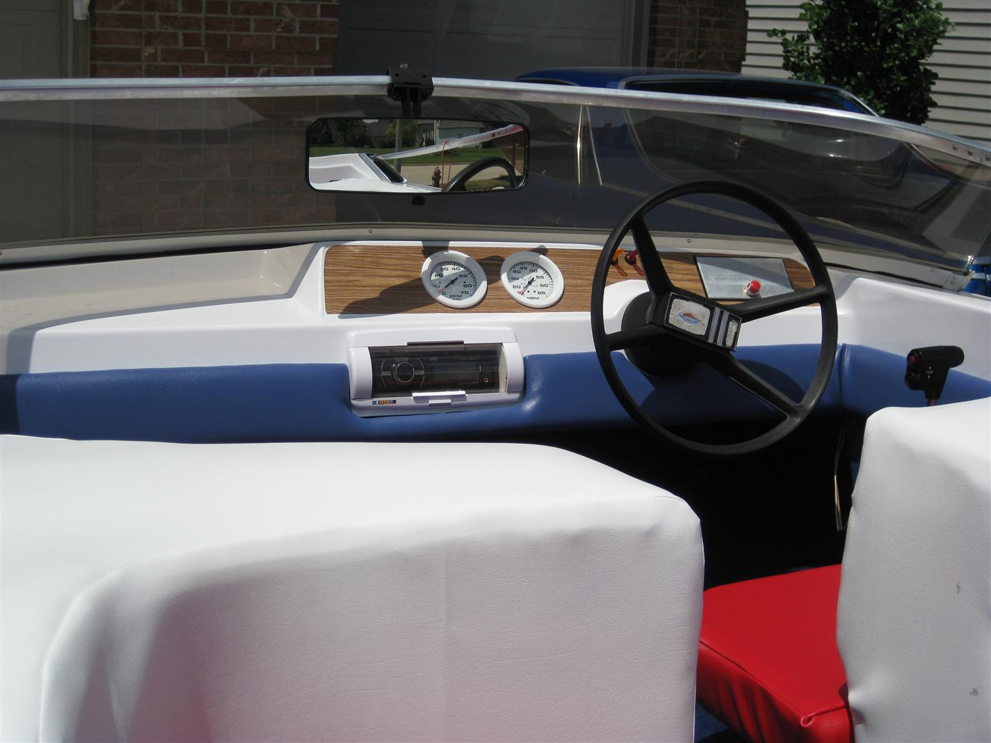 1976 Bicentennial Edition Glastron GT-150: June 2nd, 2012 - Seats ...