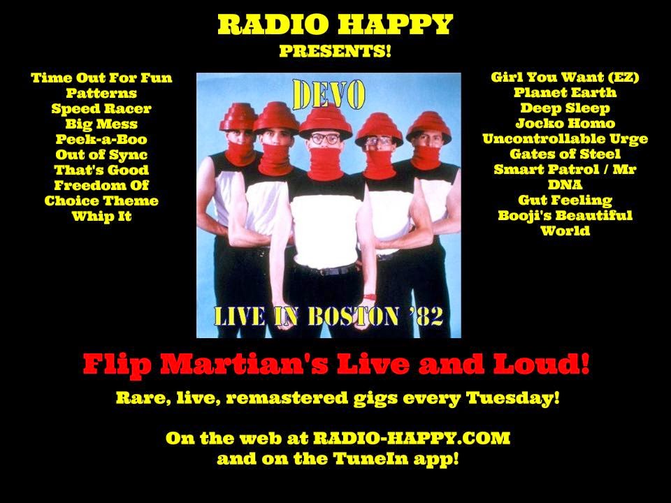 Live and Loud!: Show 23: Devo - The Orpheum Theatre, Boston, USA - 11 ...