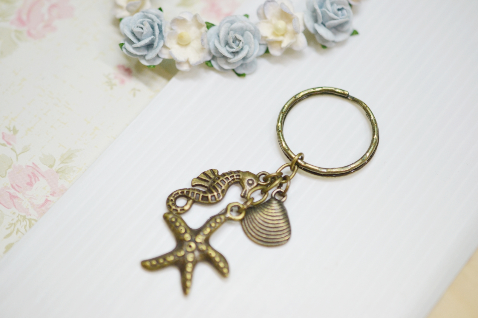 KimFong: Nautical Accessory,Beach Key Ring, Ocean Keychain, Sea ...