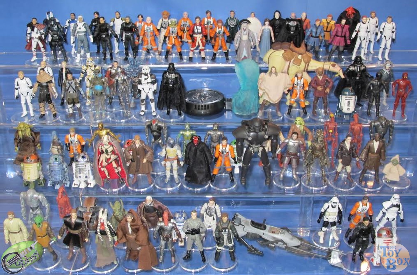 The Toy Box: Immense Star Wars Loose Action Figure Collection - Every ...