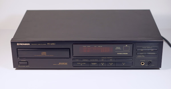 Pioneer PD-4550 Vintage Single Compact Disc CD Player Works Great 8FS ...