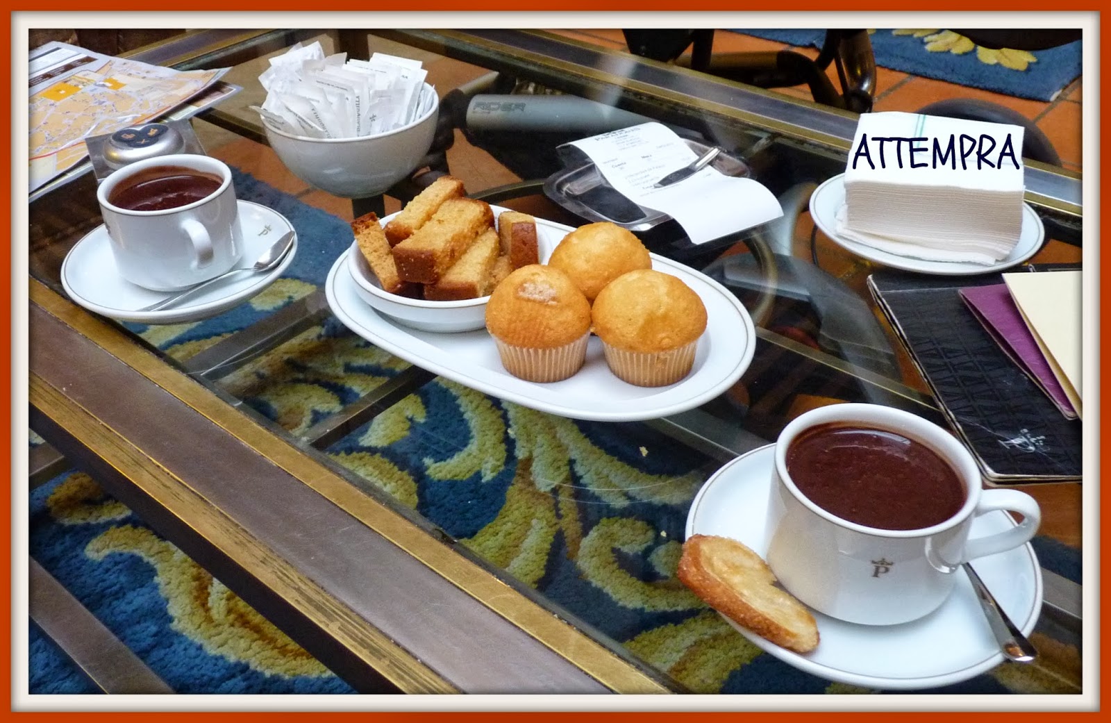 Attempra: Miercoles Mudo........Rica merienda.