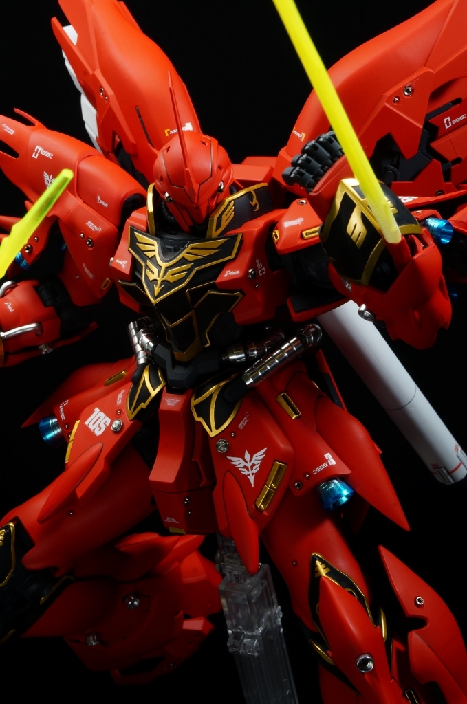 MG 1/100 Sinanju OVA ver. painted build
