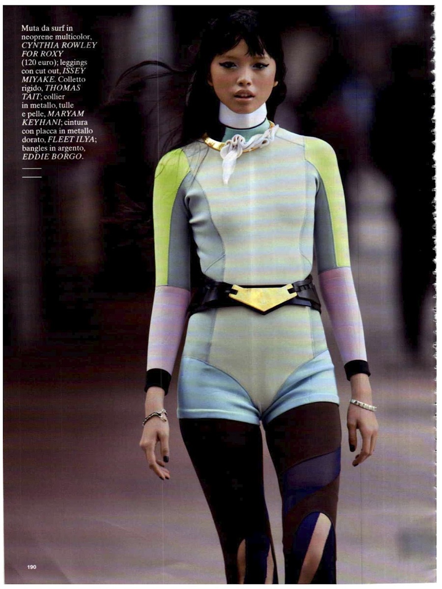ASIAN MODELS BLOG: EDITORIAL: Charlene Almarvez in Glamour Italia, June ...