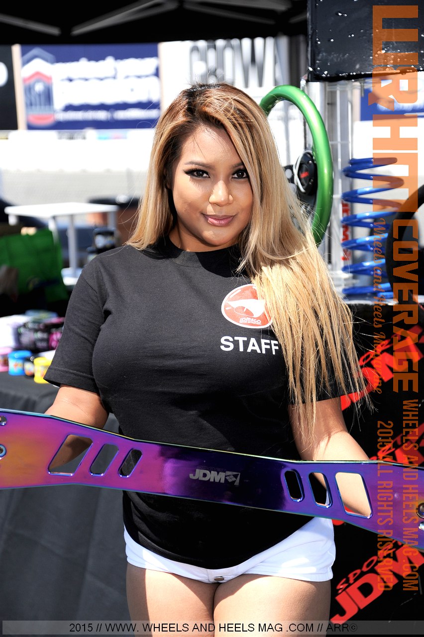 #IDRC Import Model Lounge at The Hot Fontana Import Drag Race Event ...