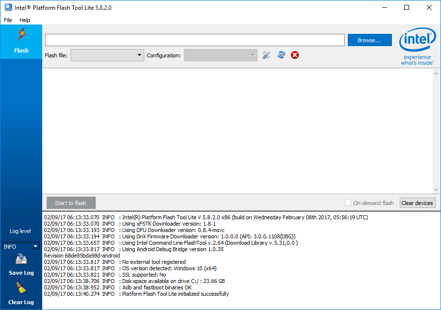 Intel flash programming tool - poleami