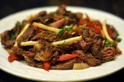 Party with Leah: Peruvian Steak and Potato Stir Fry