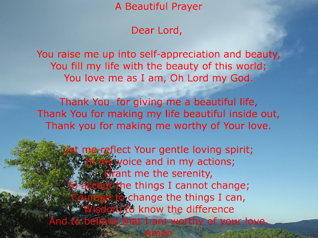YOU ARE BEAUTIFUL INSIDE OUT: A Beautiful Prayer