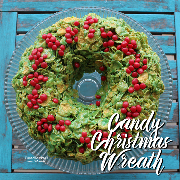 Candy Christmas Wreath!