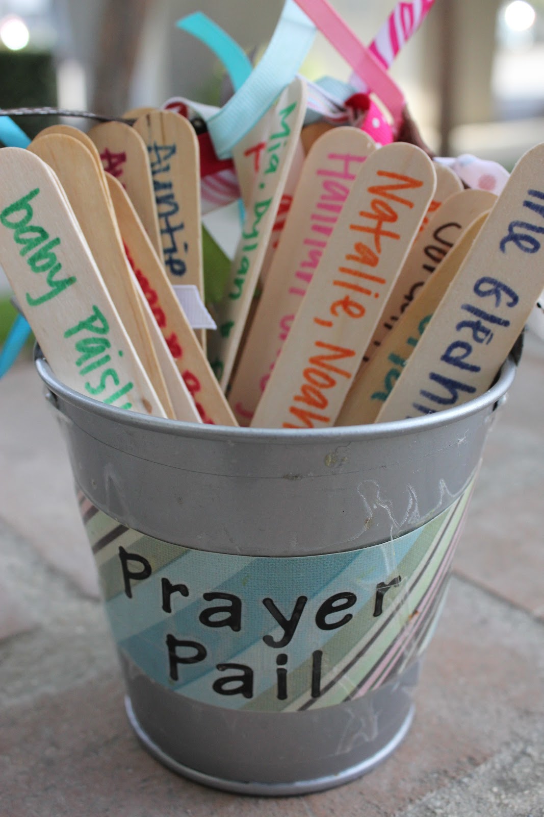 Lu Bird Baby: Prayer Pail Update