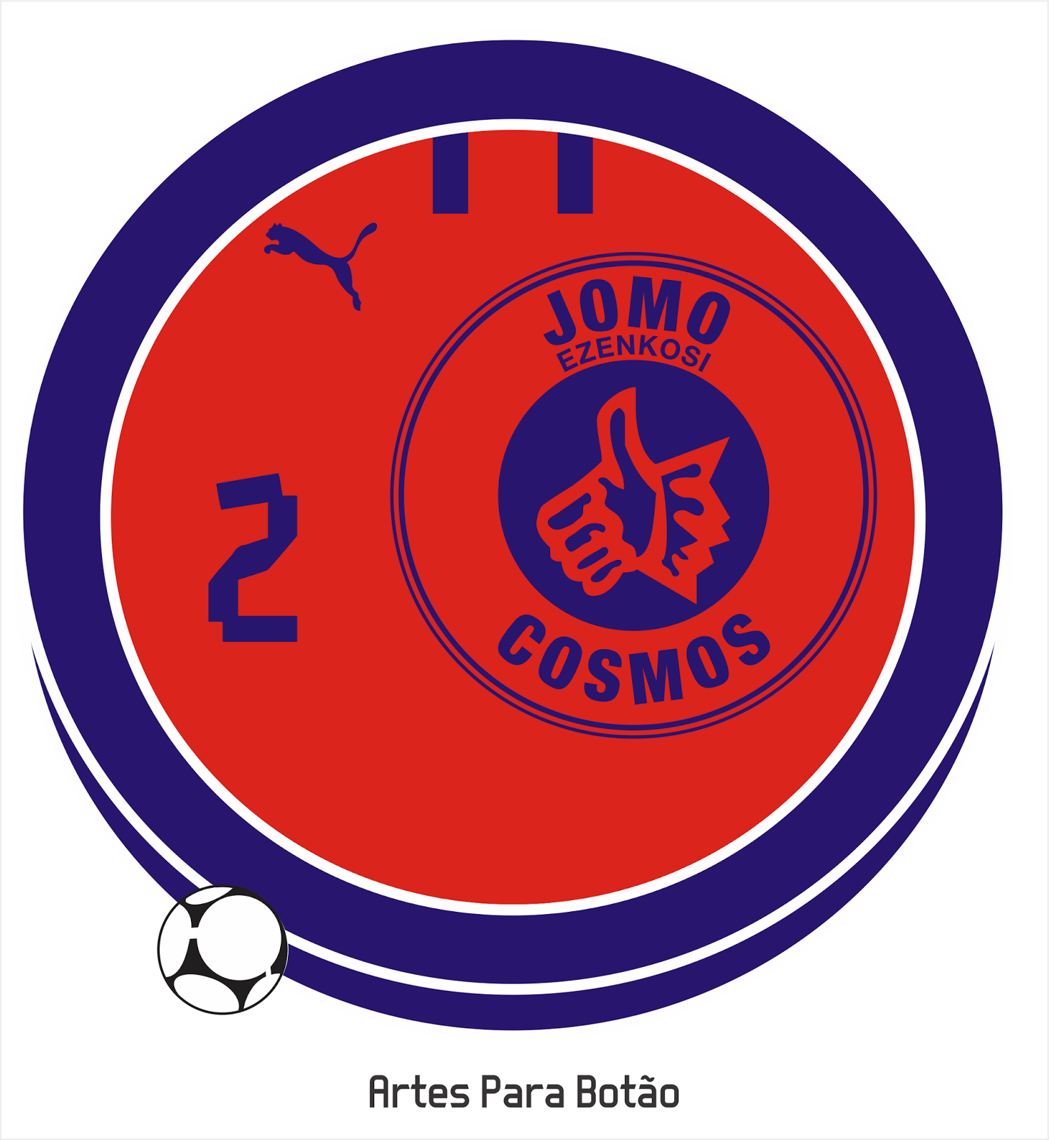 ArtesParaBotão: Jomo Cosmos FC