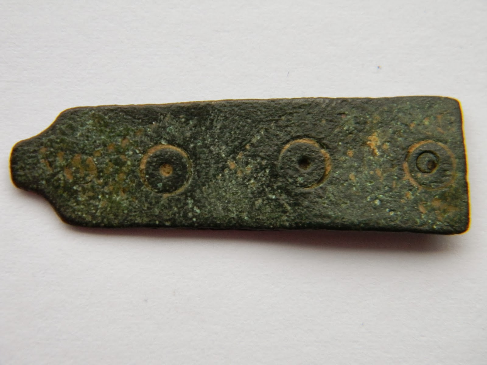 Anglo Saxon Strap Ends: Strap End 17
