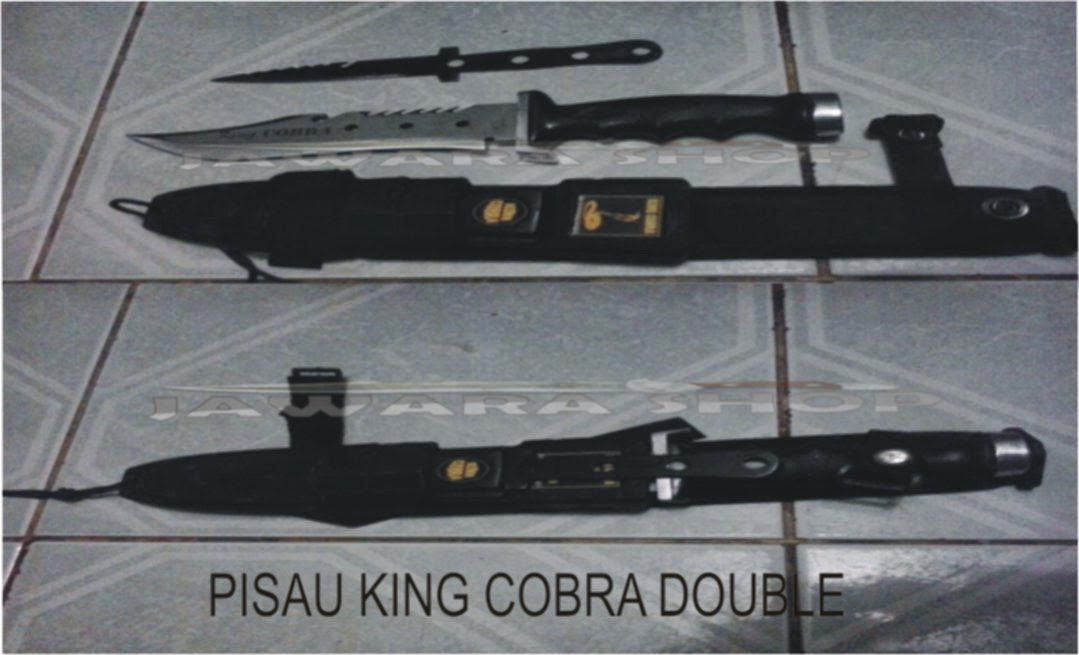PISAU RAMBO KING COBRA DOUBLE ( KODE JS 08 ) ~ Jawara Sae Etnic