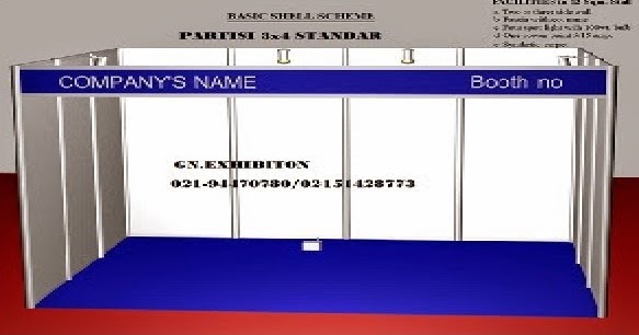 Partisi Systems Silver (3x4m - 1 Unit) ~ Perlengkapan pameran ...