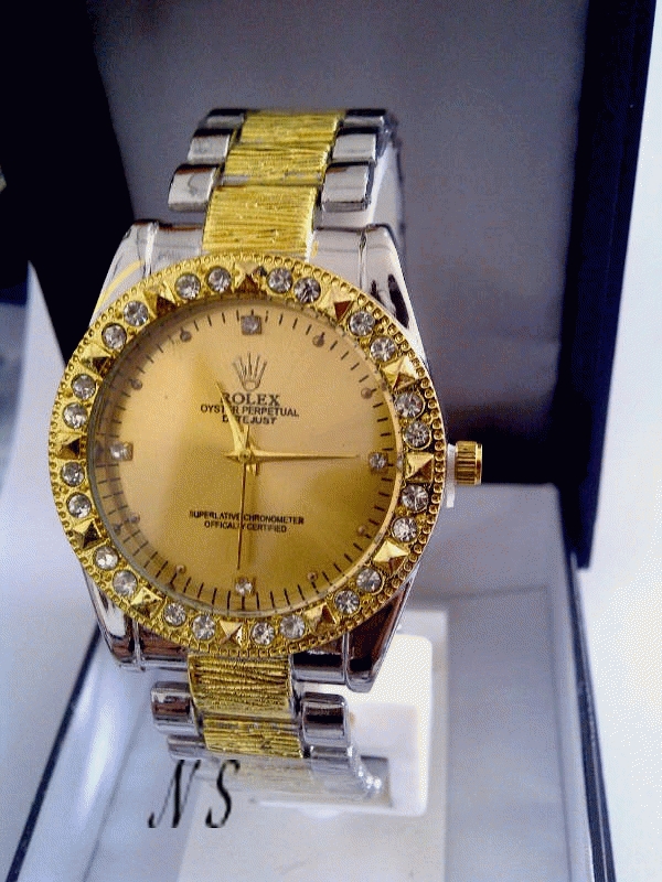 Jual Jam Tangan Rolex Oyster Diamond-Gold Murah