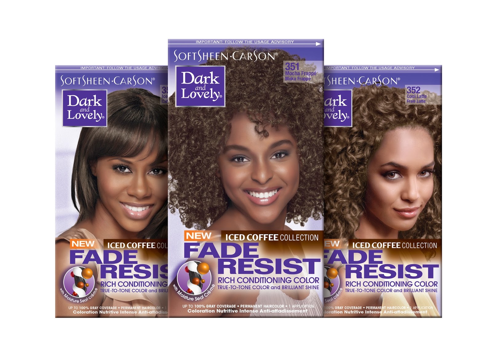 Introducing Dark and Lovely Iced Coffee Hair Color Collection - It's ...