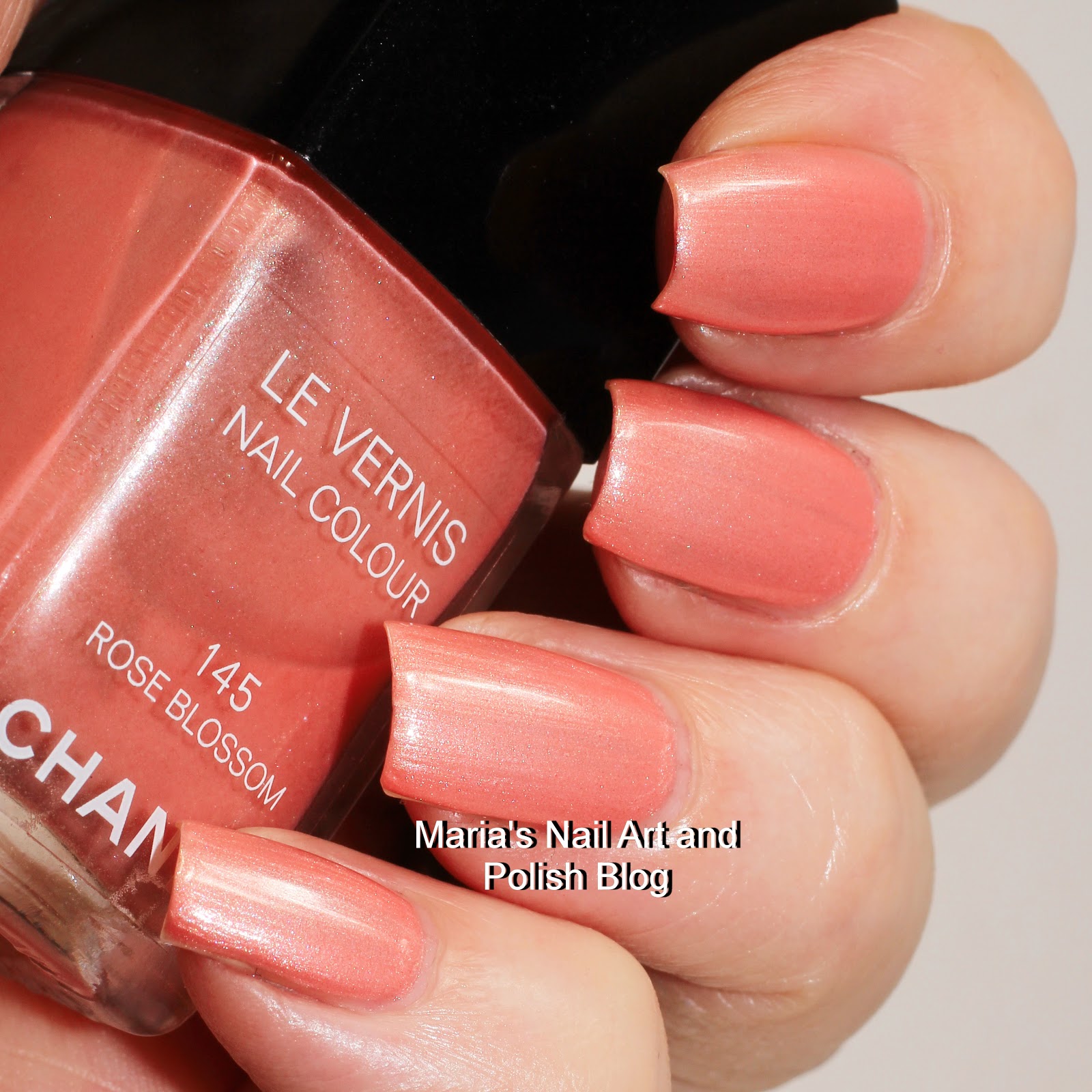 Marias Nail Art and Polish Blog: Chanel Rose Blossom 145, Think Pink ...
