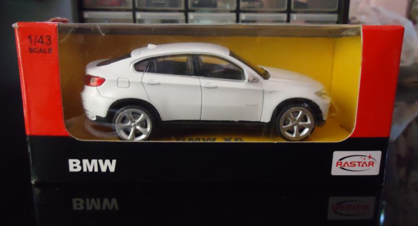 Cars.In.Boxes: RASTAR'S BMW X6 1/43 SCALE